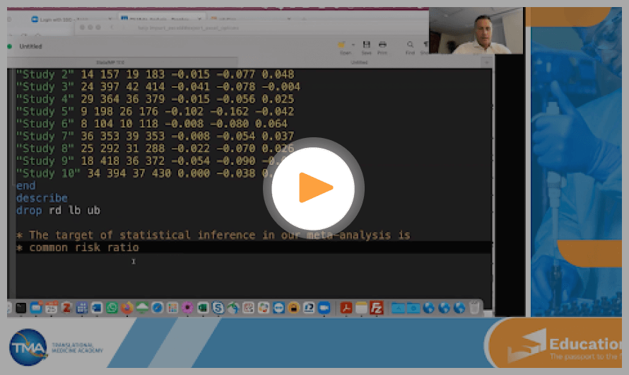 Home espace - TMA - Translational Medicine Academy